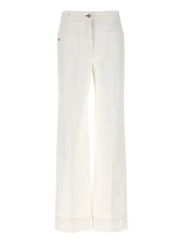 Victoria Beckham Alina Jeans - White