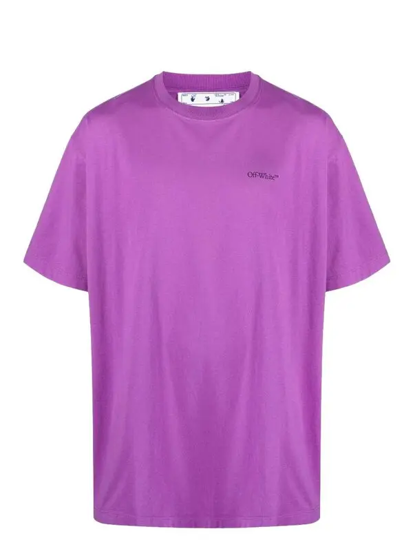Off-White Arrows Crew-neck T-shirt - Purple