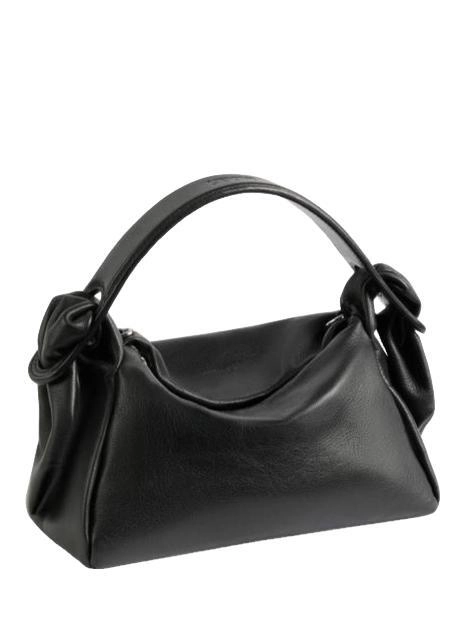 Kenzo Furoshiki Leather Bag - Black