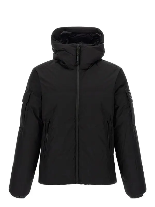 C.P. COMPANY Series Pertex Hooded Down Jacket - Black