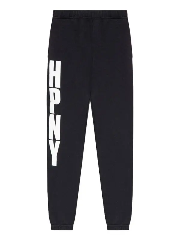 Heron Preston Logo Printed Sweatpants - Black