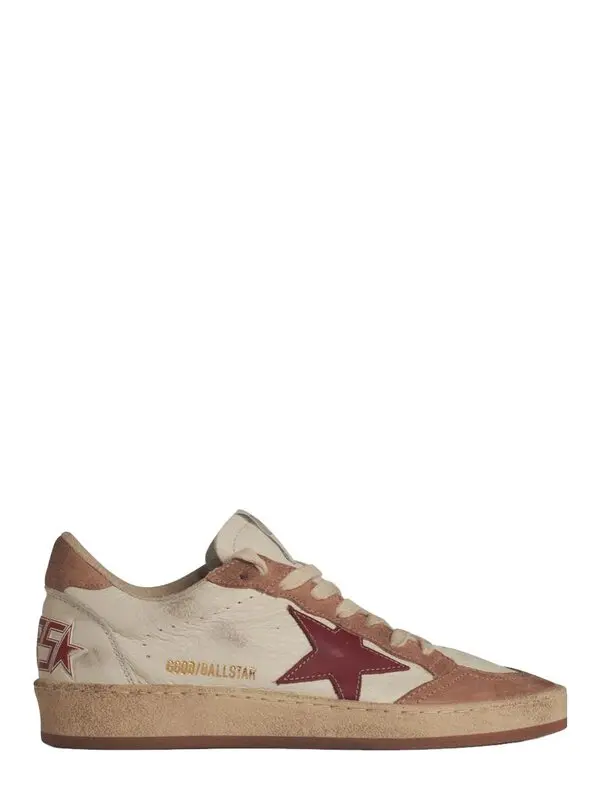 GOLDEN GOOSE Ballstar Low-top Sneakers - Nude
