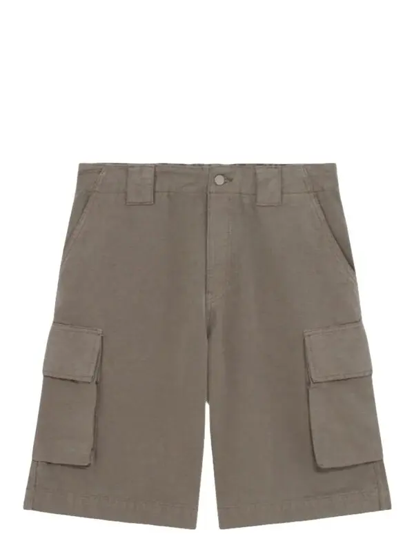 IRO PARIS Belt Loop Cargo Shorts - Green