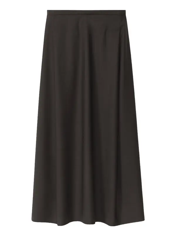 Fabiana Filippi Bistretch Flared Skirt - Brown