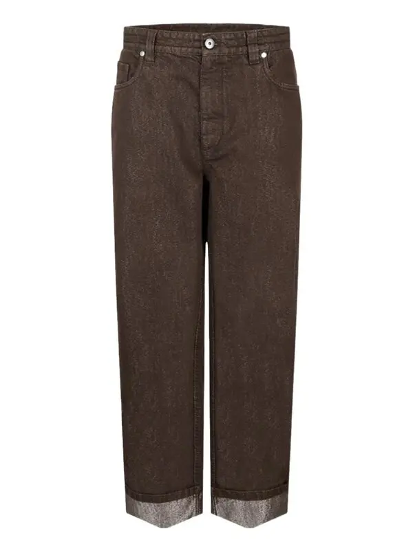 Brunello Cucinelli Belt Loop Jeans - Black