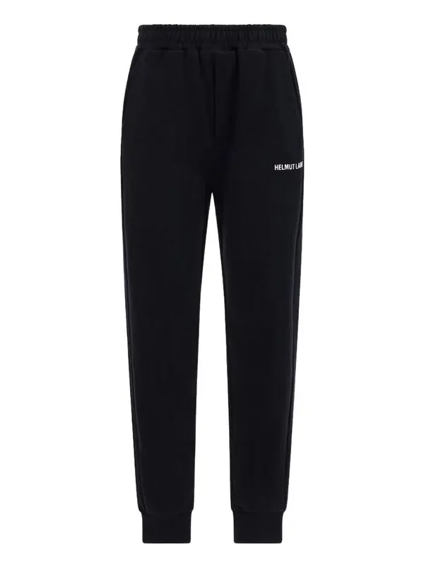 Helmut Lang Logo Casual Pants - Black