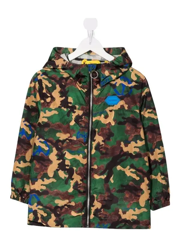Off-White Camouflage Arrows Windbreaker - Multicolor