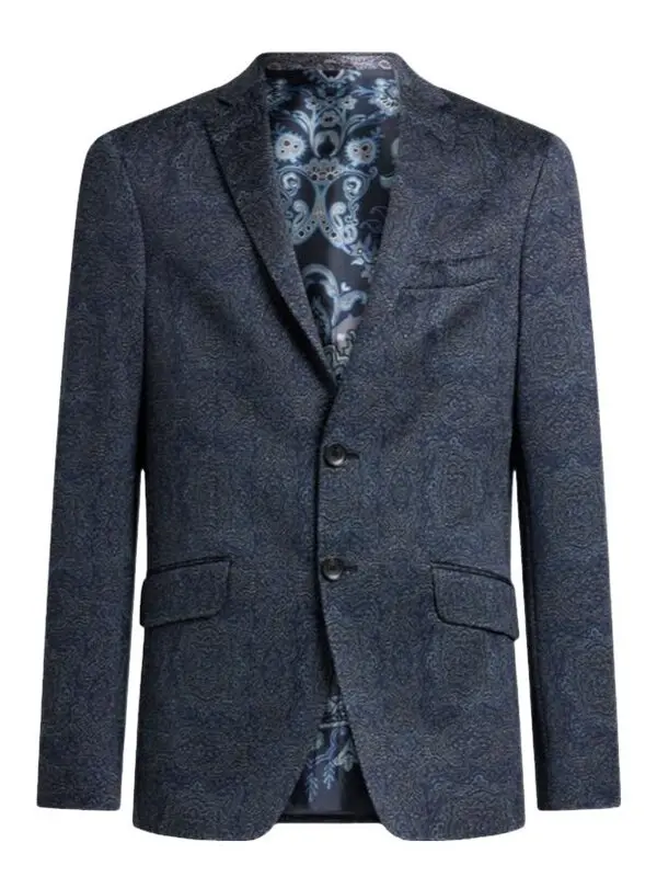 Etro V-neck Blazer - Black