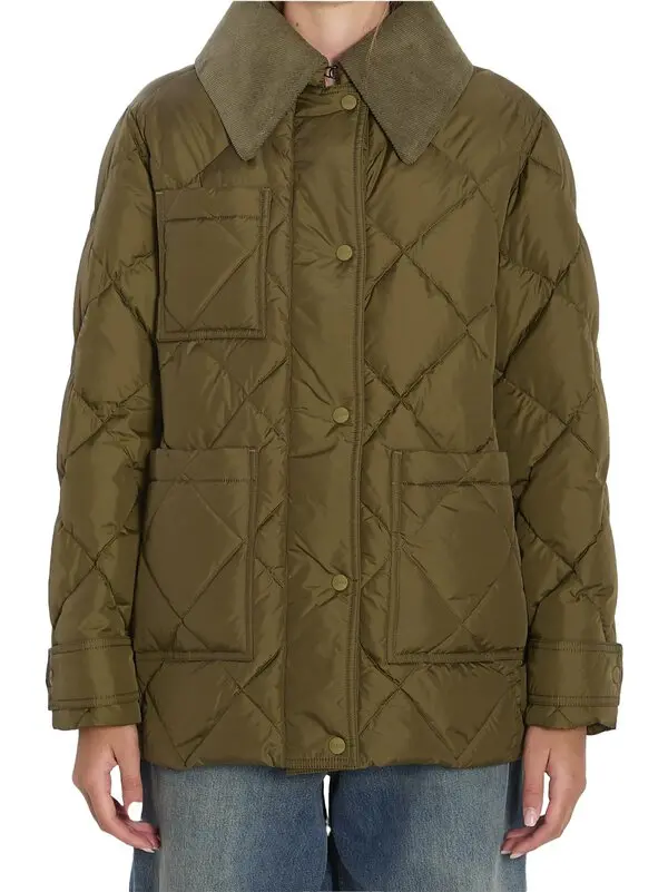 Herno Quilted Down Jacket - Green