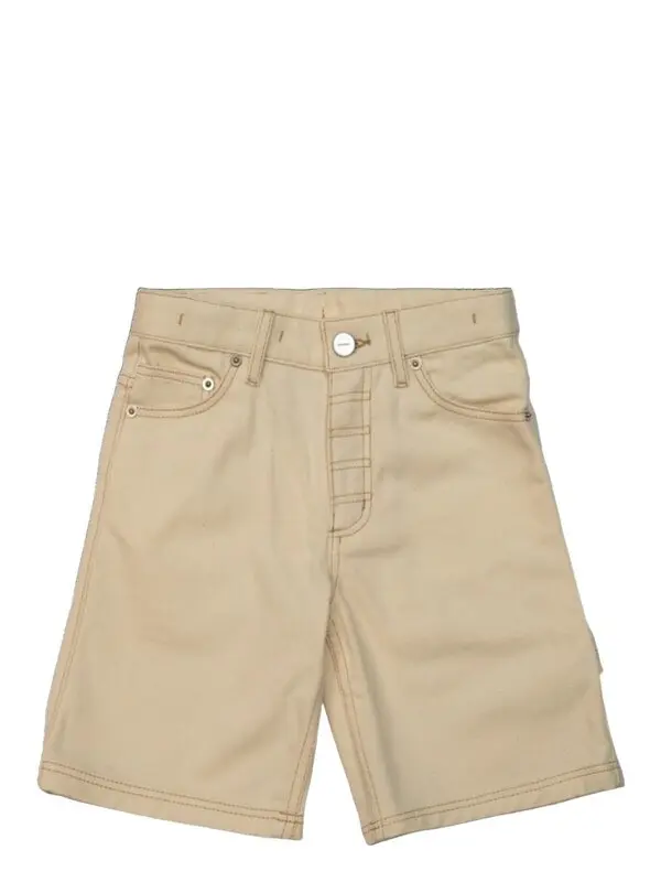Jacquemus Belt-loop High-waisted Shorts - Cream