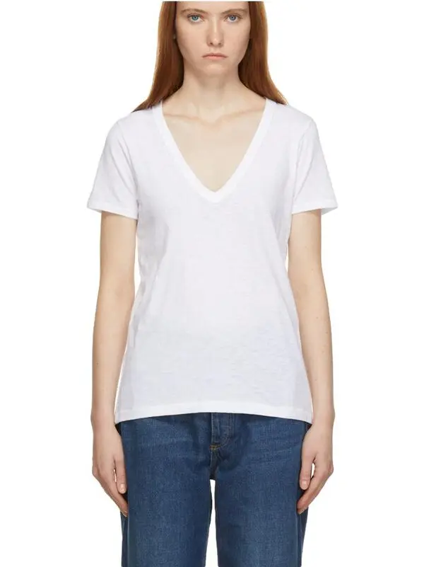 Rag & Bone V-neck T-shirt - White