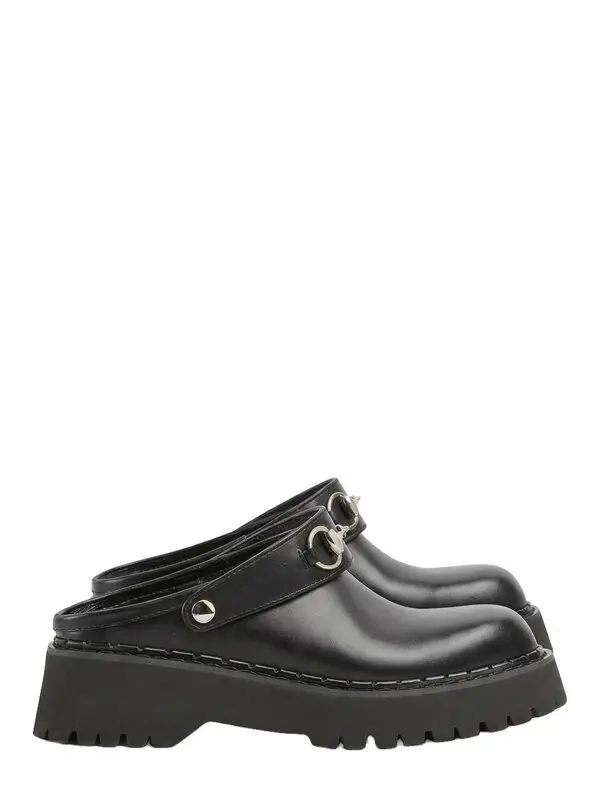 Gucci Horsebit Mules - Black