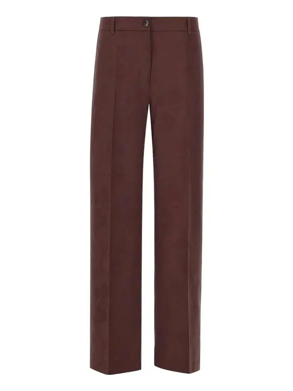 Etro Straight-leg Trousers - Red
