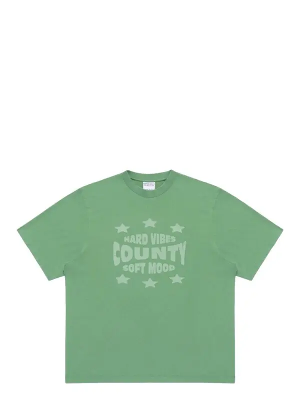 MARCELO BURLON COUNTY OF MILAN Hard Vibes T-shirt - Green