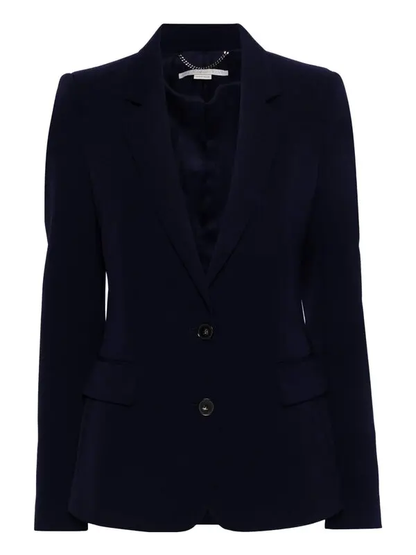 Stella McCartney Single Breasted Blazer - Black