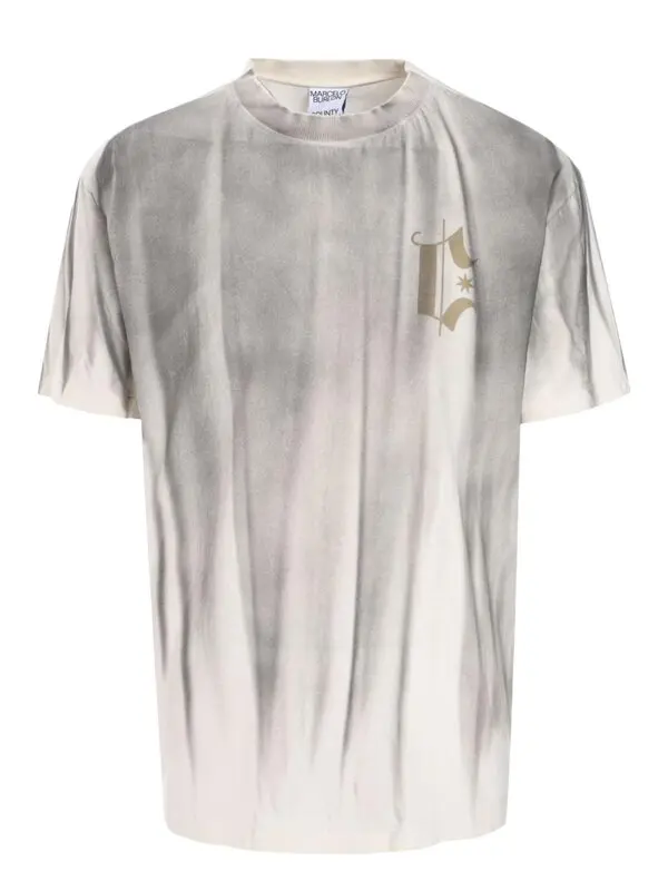 MARCELO BURLON COUNTY OF MILAN Item O-neck Short-sleeved T-shirt - Gray