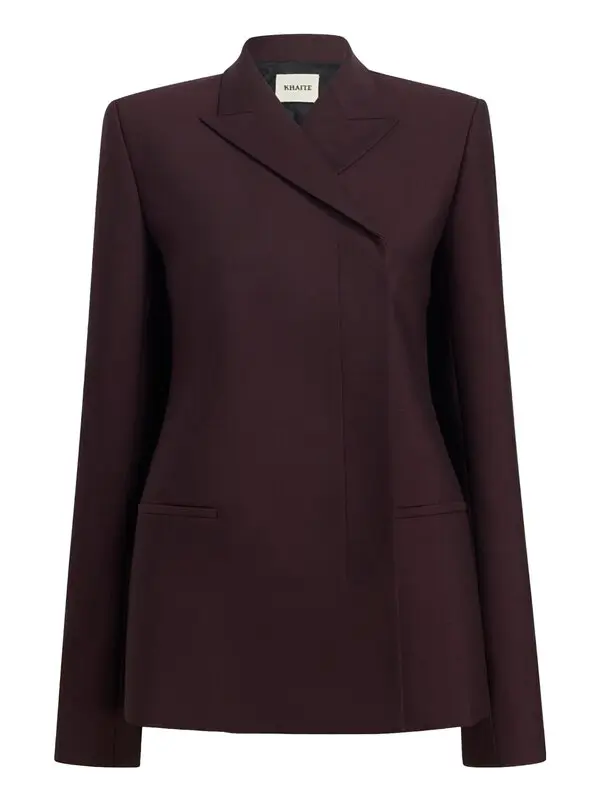 Khaite Silvannah Blazer - Almandine