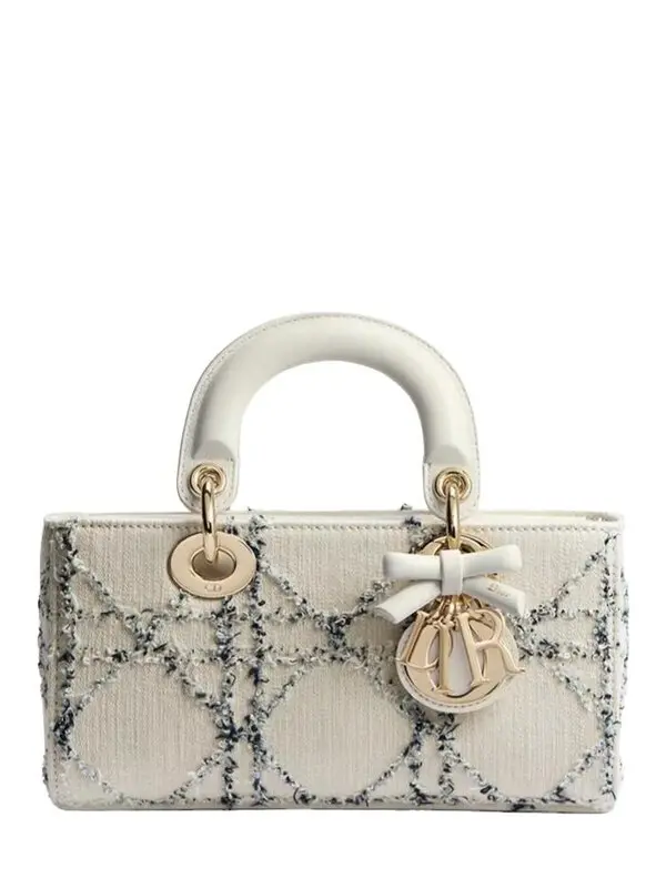 Dior Small Lady D-joy Bag - Gray
