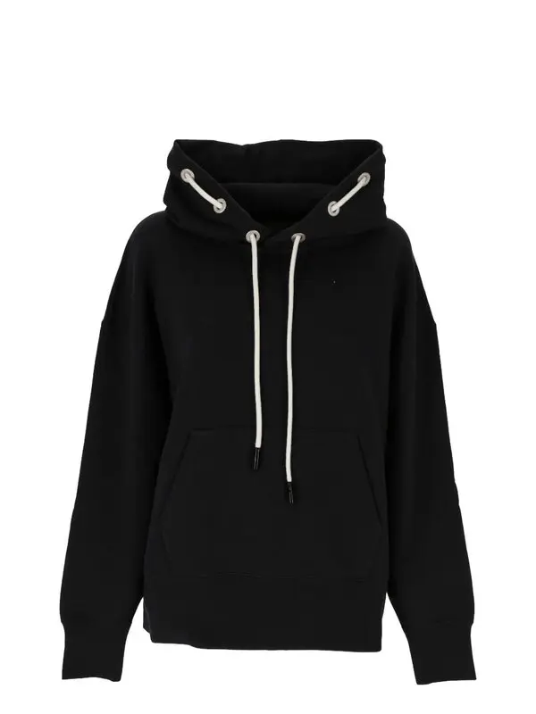 Palm Angels Logo-print Hoodie - Black