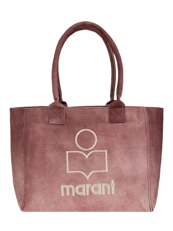 Isabel Marant Étoile Yenky Logo Tote Bag - Of Raspberry