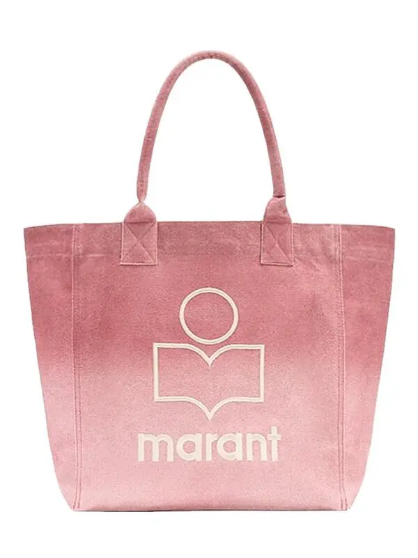 Isabel Marant Étoile Yenky Logo Tote Bag - Raspberry