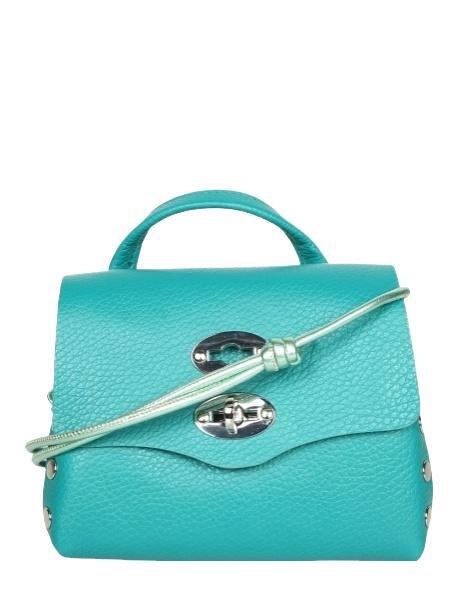 ZANELLATO Studded Leather Shoulder Bag - Green