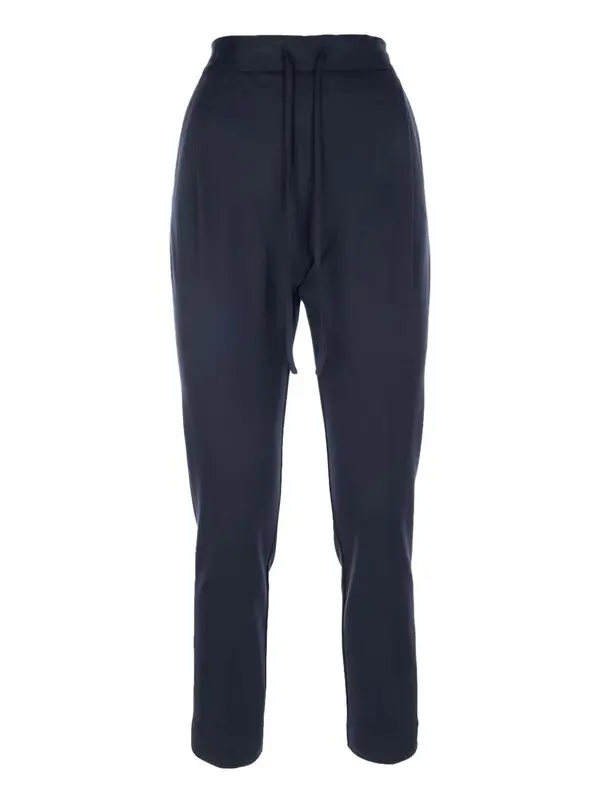Fabiana Filippi Drawstring Waist Trousers - Navy