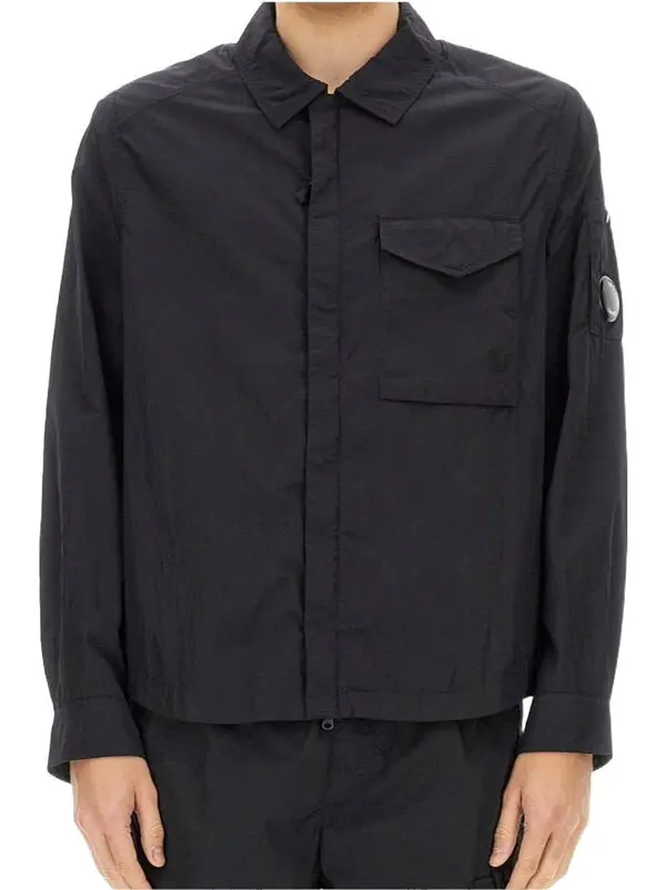 C.P. COMPANY Utility Shirt Jacket - Blue