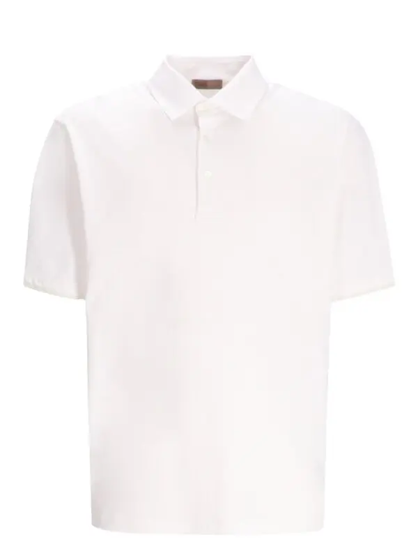 Herno Cotton Polo Shirt - White