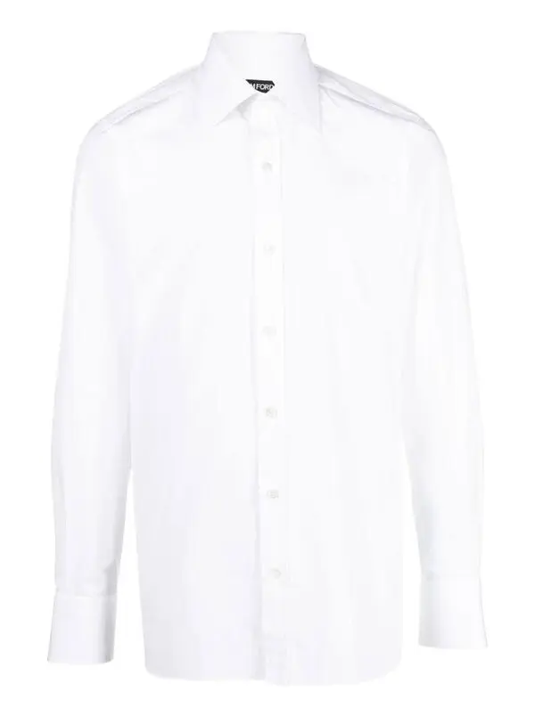 TOM FORD Long-sleeved Shirt - White