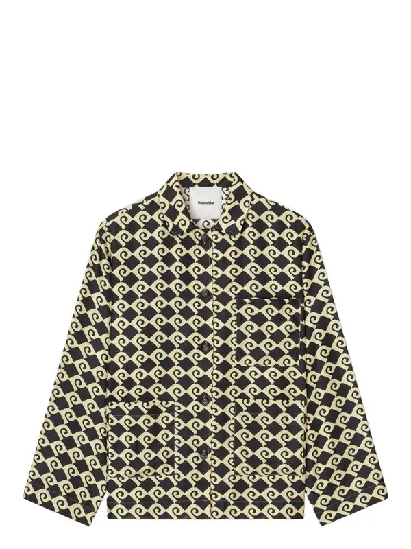 Nanushka Geometric Print Shirt - Multicolour