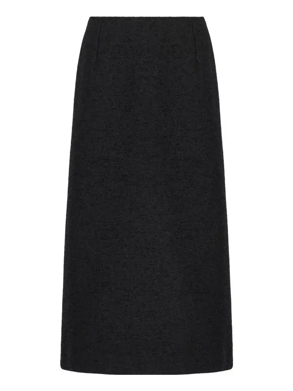 Dior Mid-length Flared Skirt - Black
