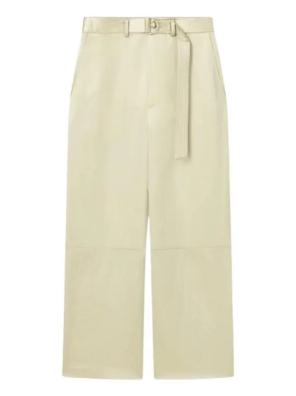 Nanushka Husna Belted Trousers - Nude