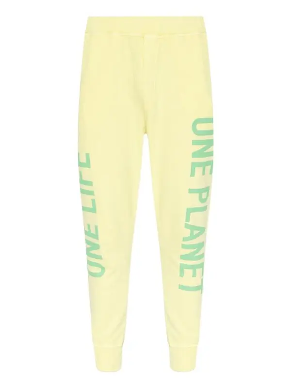Dsquared2 Logo-print Cotton Track Pants - Nude