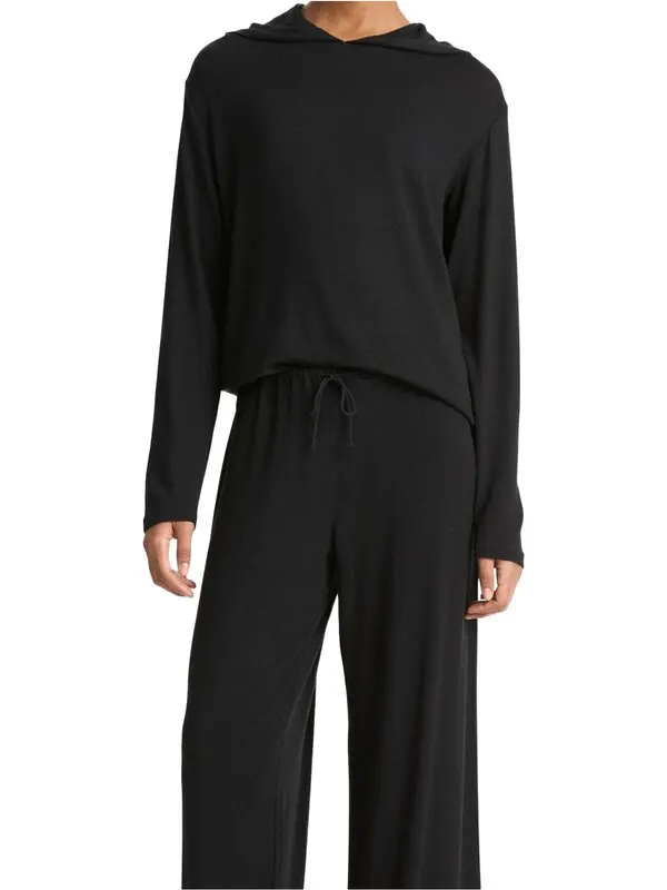 Vince Long-sleeve Hoodie - Black