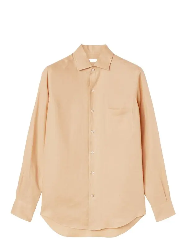 Loro Piana Long-sleeved Shirt - Ginseng