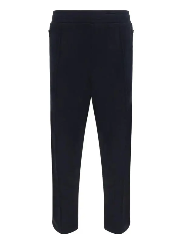 Moschino Logo-embroidered Track Pants - Black