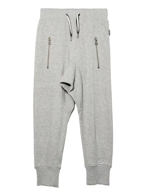 MOLO Teen Zip-pocket Drawstring Track Pants - Gray