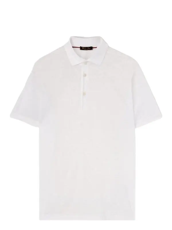 Loro Piana Short-sleeved Polo Shirt - Optical White