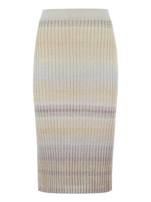 Missoni Elastic Waist Skirt - Nude
