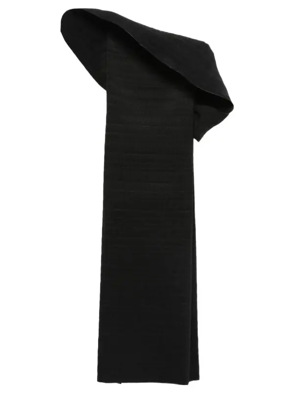 Magda Butrym Sleeveless Maxi Dress With Open Back - Black