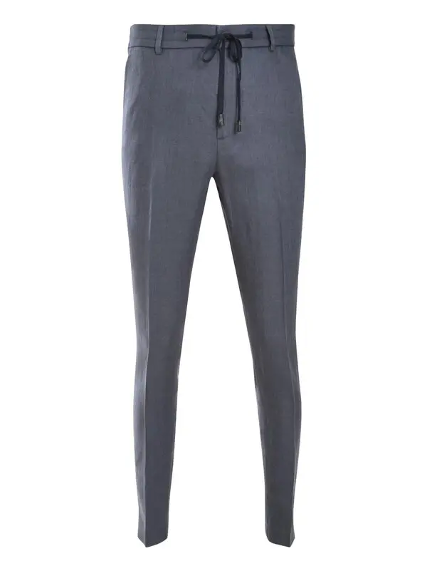 Peserico Tapered Trousers - Medium Gray