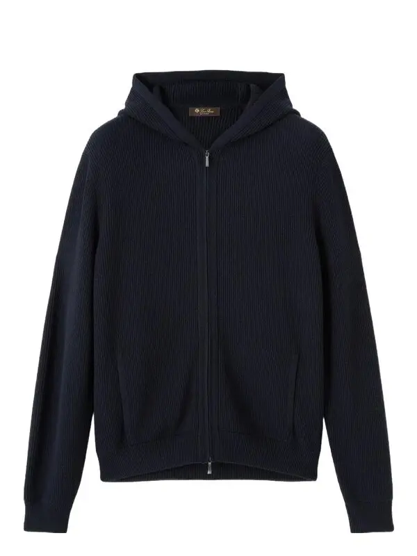 Loro Piana Sloop Hoodie - Navy