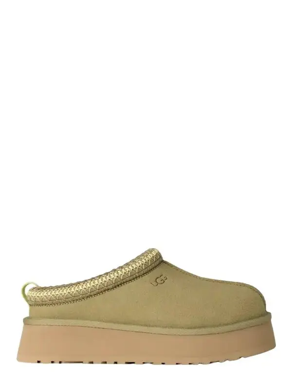 UGG Tazz Ii Platform Suede Slippers - Green
