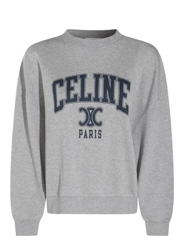Celine Long-sleeved Sweater - Gray