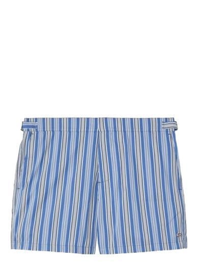 Loro Piana Striped Swimming Trunks - Blue