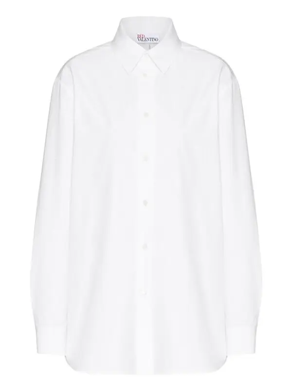 Red Valentino Poplin Shirt - White