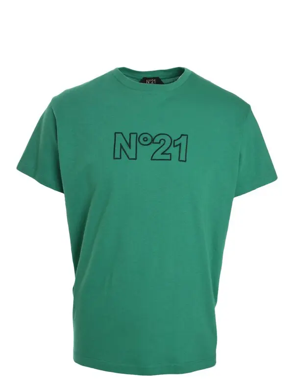 N.21 Short-sleeved T-shirt - Green