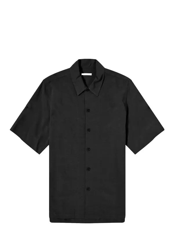 Helmut Lang Camp Short-sleeved Shirt - Black