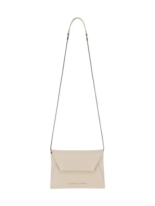 Brunello Cucinelli Duo Pochette - Nude